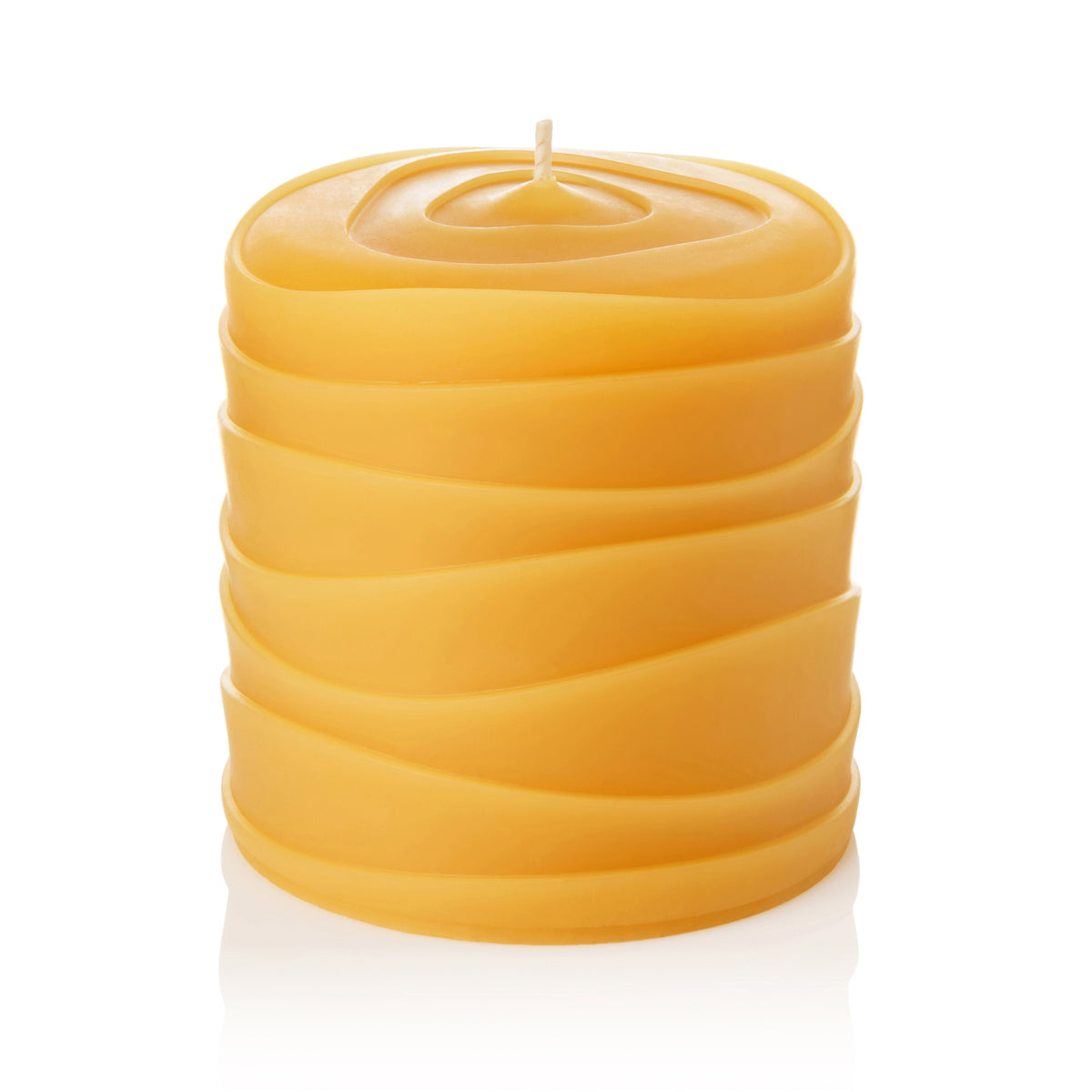 Oasis 3"x3" Pure Beeswax Pillar Candle – BC Candles